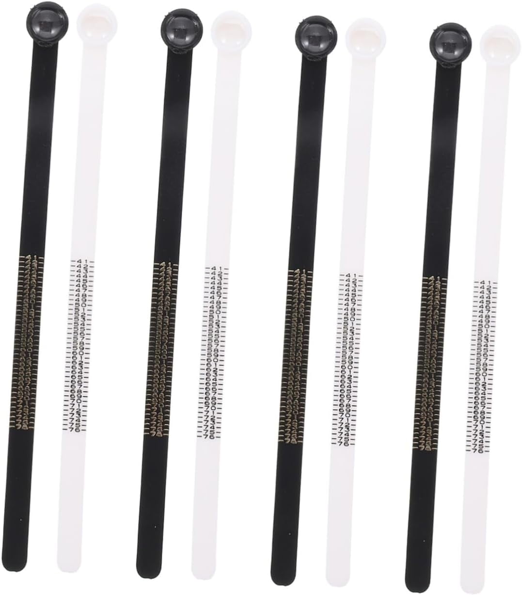 8 Pcs Ring Measurement Rings Jewlery Ring Sizes for Women Men Uk Finger ...