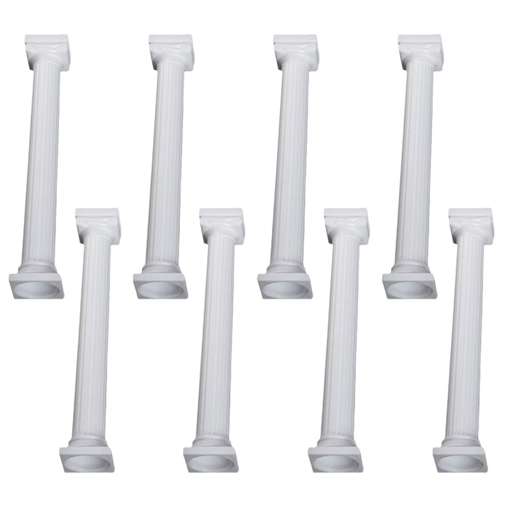8-Piece Tiered Roman Pillar Cake Stand Set with Retro Column Rod ...