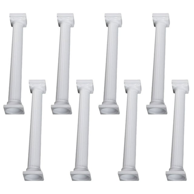 8 Pcs Roman Pillar Cake Stand Tiered Wedding Stands Riser Decorations ...