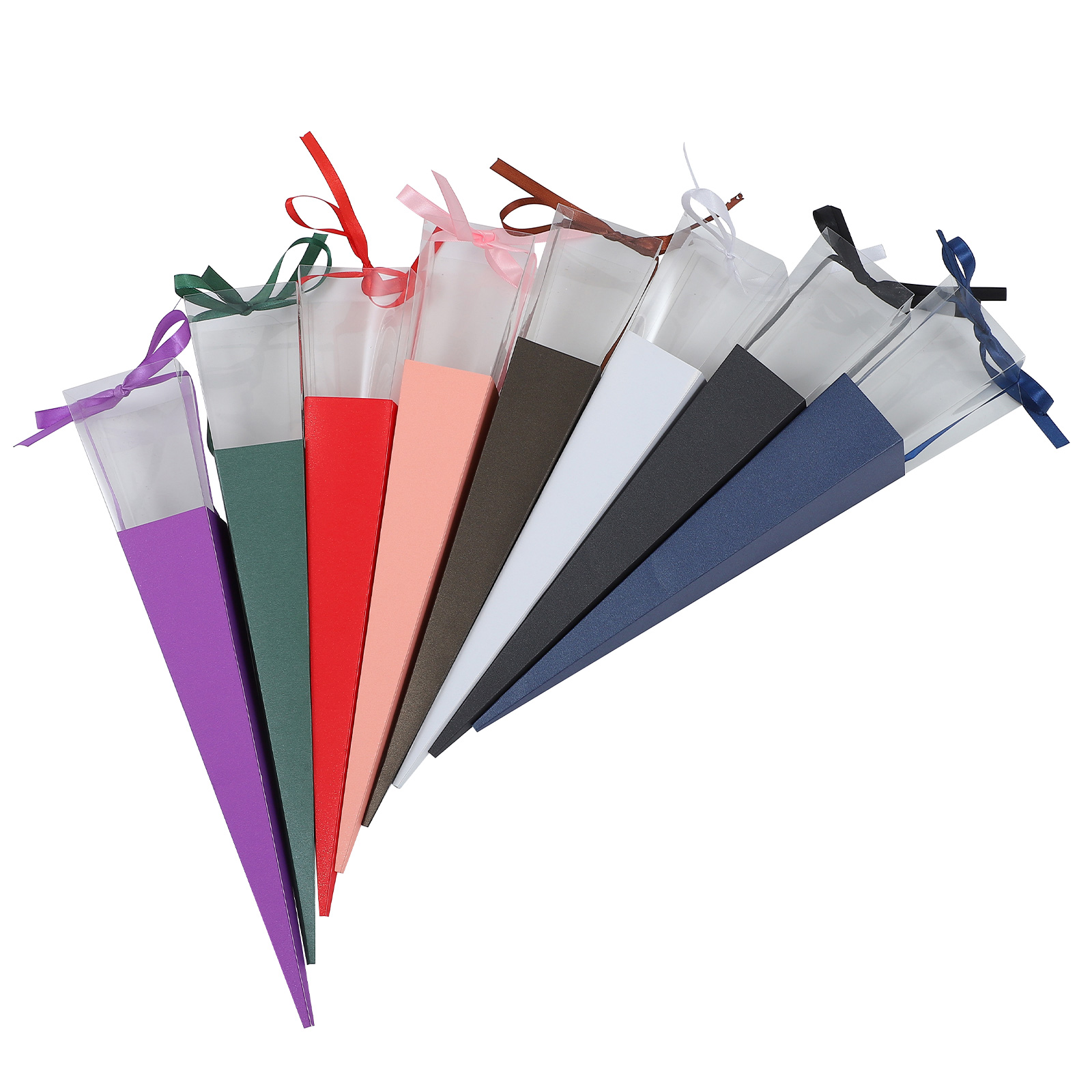 8 Pcs Rose Packing Box Flower DIY Bag Florist Wrapping Boxes for ...