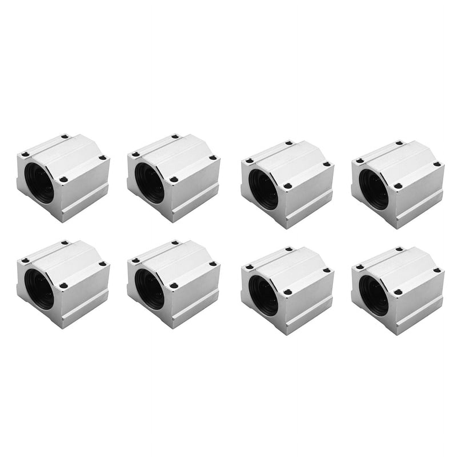 8 Pcs SC20UU 20mm Aluminum Linear Motion Ball Bearing Slide Bushing for ...