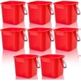 8 Pcs Sanitizing Bucket 3 Quart Cleaning Pail Small Detergent Square ...