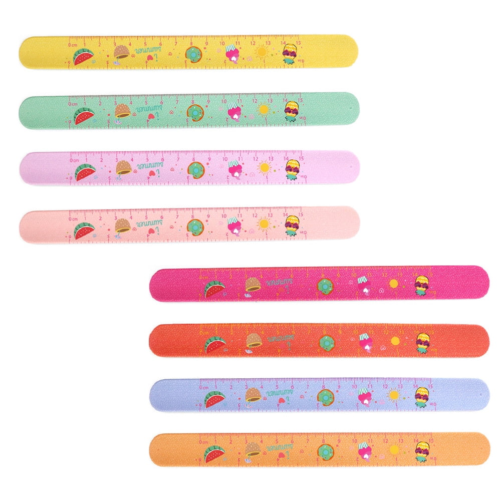 8 Pcs Scaled Ring Practical Wrist Bracelets Adorable Slap Bands Kids ...