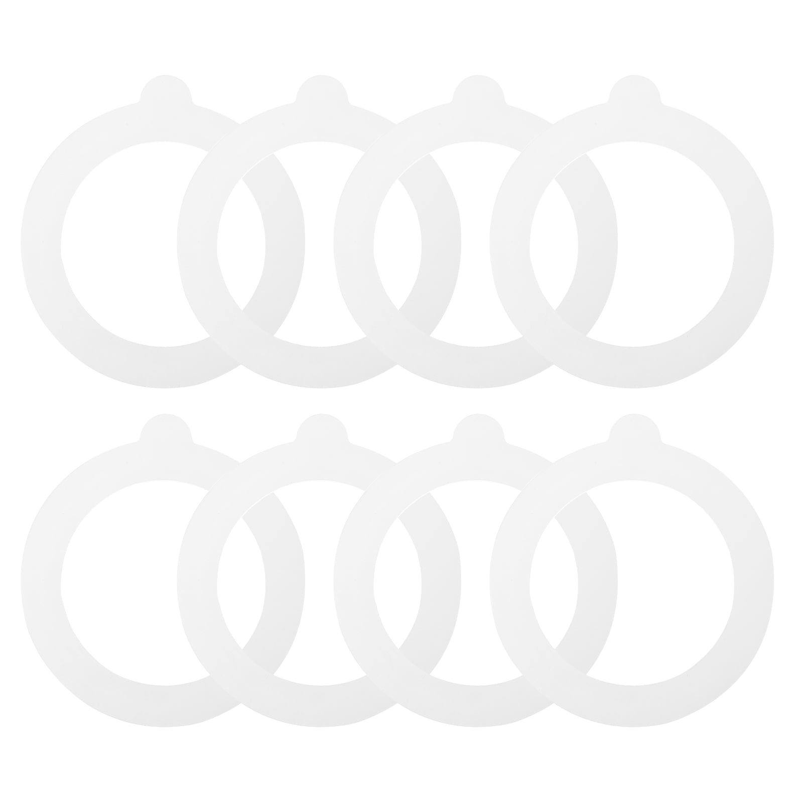 8 Pcs Seal Rings For Mason Jars Lids Sealing Rings Jar Seals ...