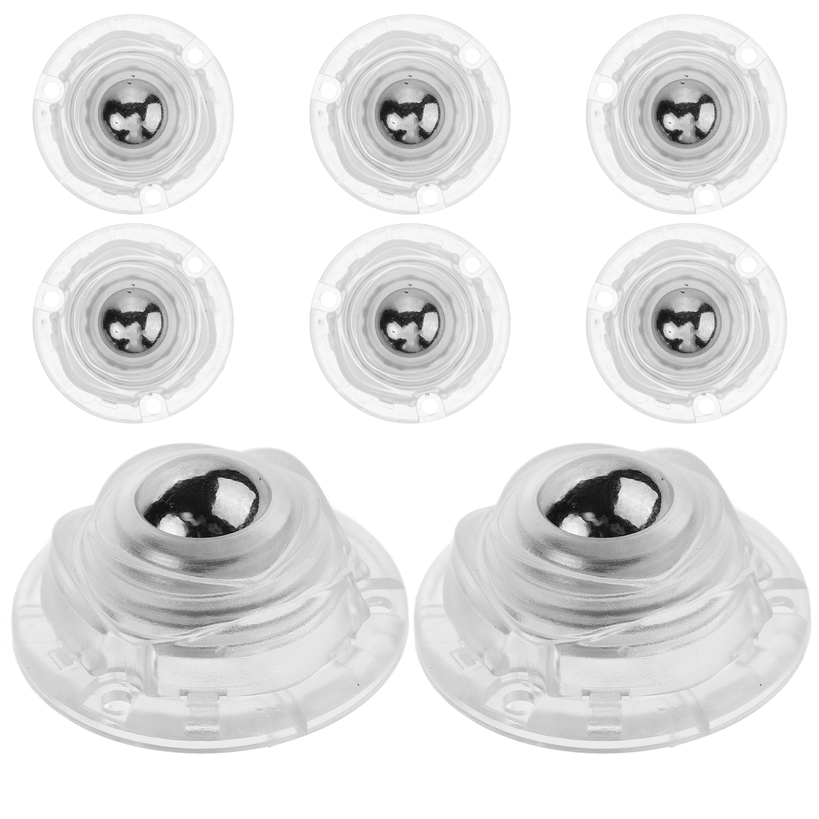 8 Pcs Self Adhesive Casters Caster Wheels Adhesive Wheels For Furniture ...