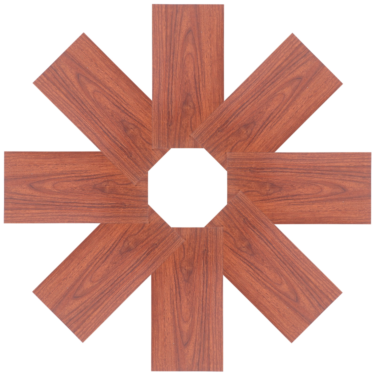 8 Pcs Self-adhesive Floor Stickers Nail Tile Tiles Pvc - Walmart.com