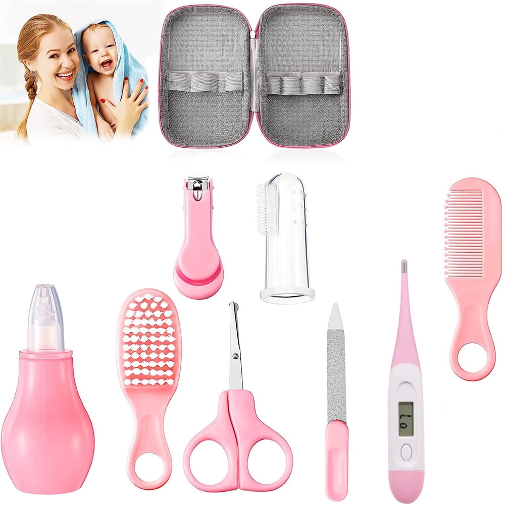 8 Pcs/Set Baby Health Care Kit,Bexikou Portable Newborn Infant Nursery ...