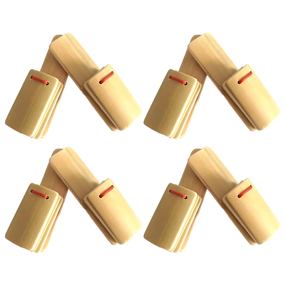 SEWACC Kid Chinese Instrument Chinese Kuaiban Bamboo Material 8Pcs 5 ...