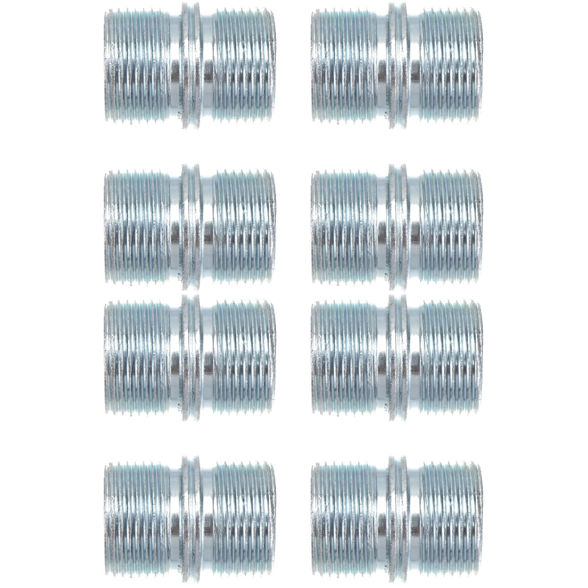 8 Pcs Shelf Support Nut Wardrobe Racking Shelving for Closet Wire Parts ...