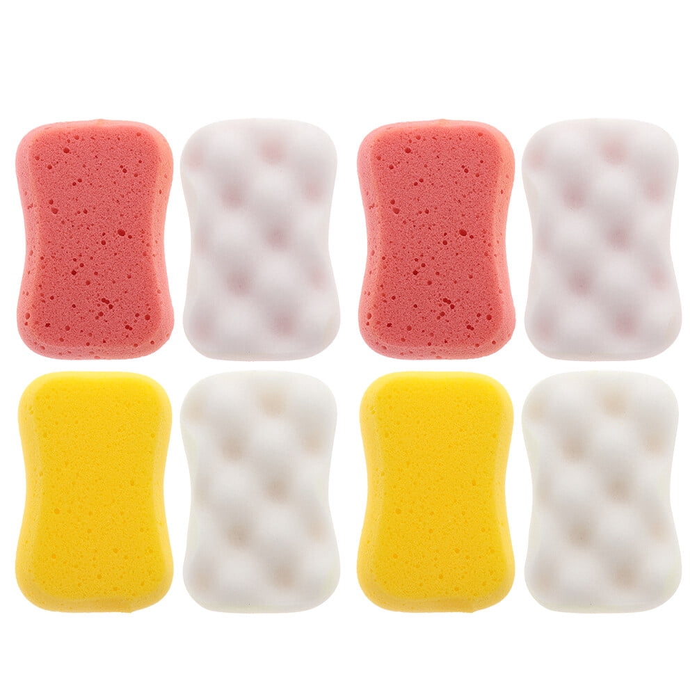 8 Pcs Exfoliating Skin Care Bath Sponge Skin Care Sponge Child Women's ...