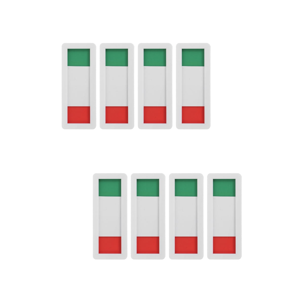 8 Pcs Signage Occupied Restroom in Use The Prdinary Slider Privacy ...