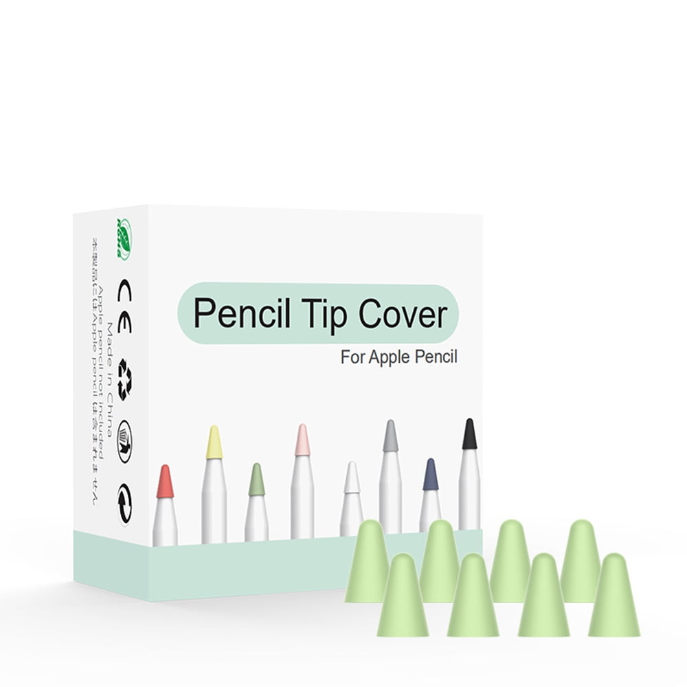 8 Pcs Silicone Pencil Nib/Tip Protector Cap for Drawing Noiseless ...