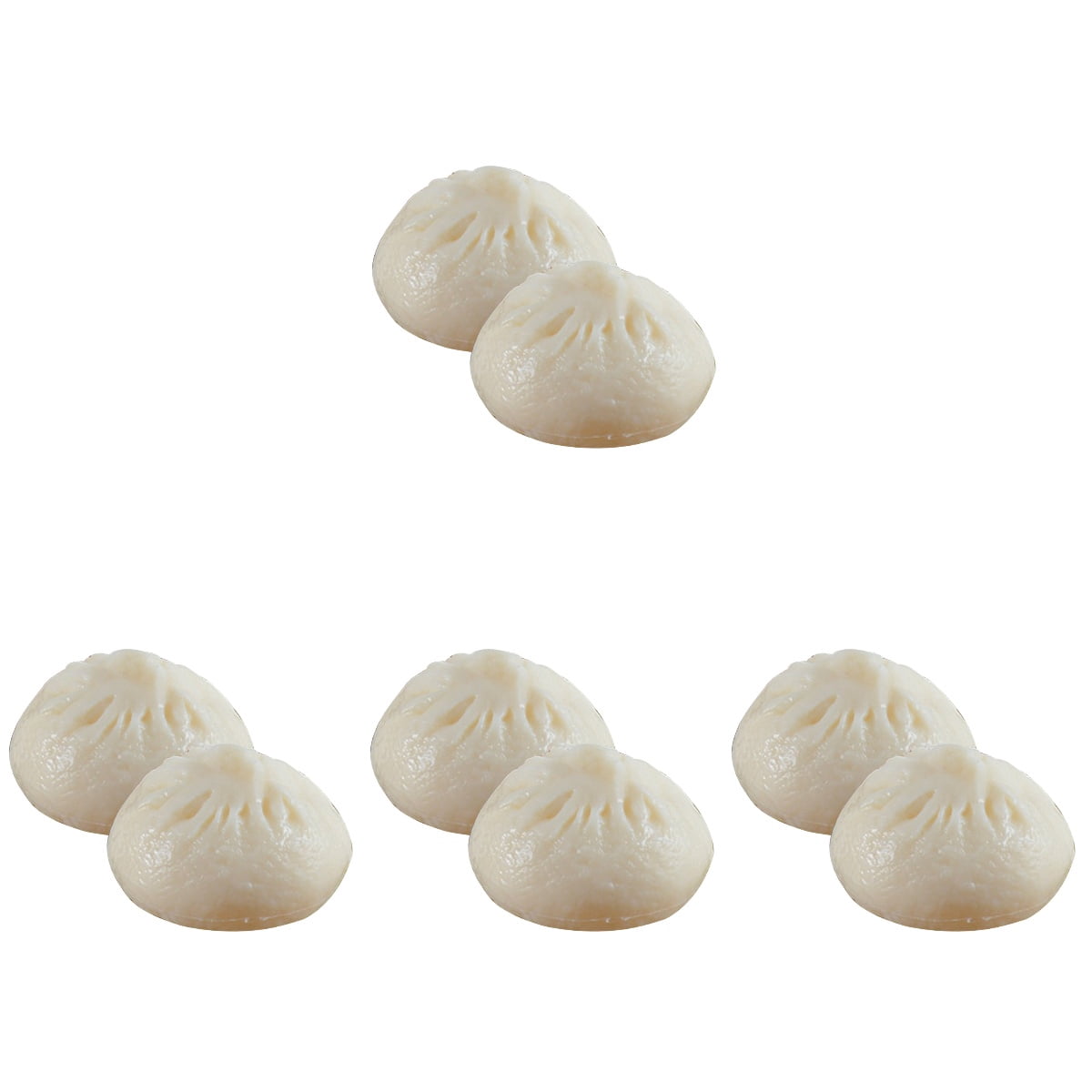 8 Pcs Simulated Buns Food Children’s Toys Simulation Dumpling Model ...