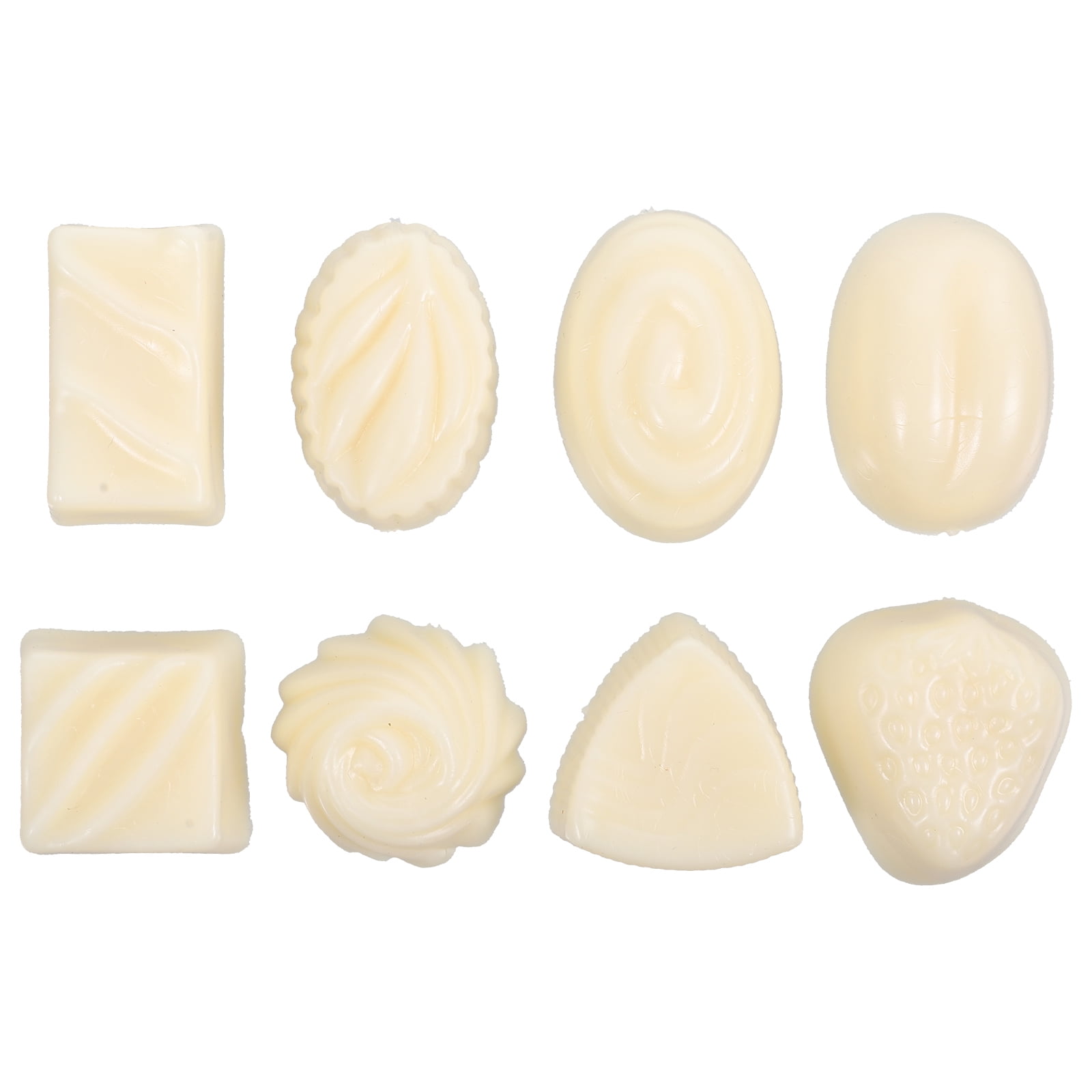 8pcs Realistic Fake Chocolate Prop Models Artificial Food Simulated ...