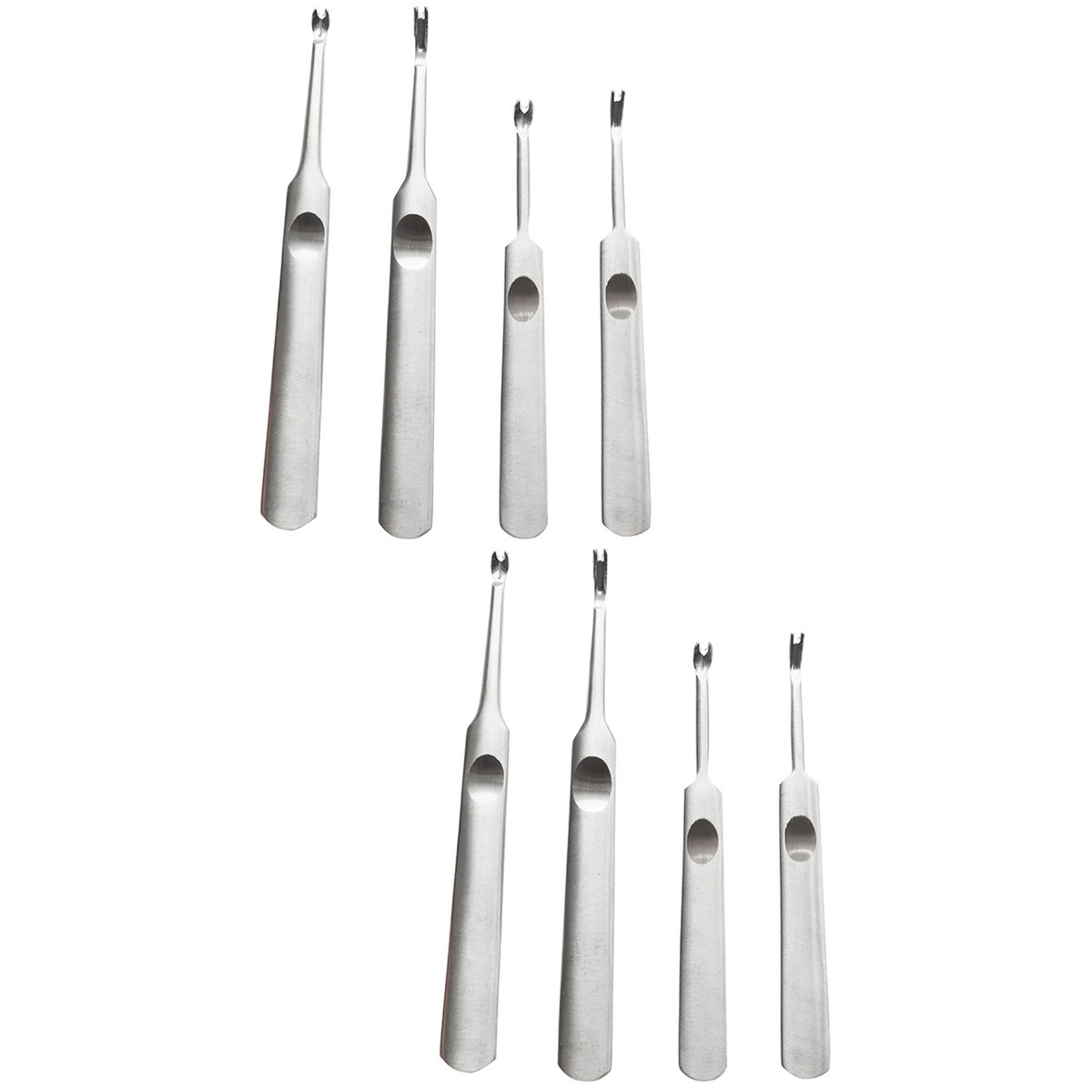 8 Pcs Skiving Tools for Leather Slotting Machine Adjustable Stitching ...