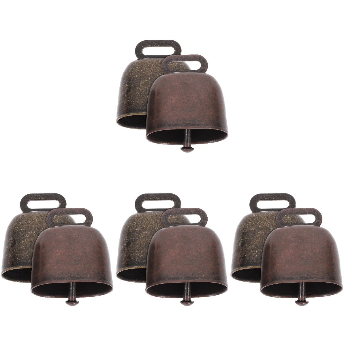 8 Pcs Small Bells Pendant Shepherd Bell Pet Anti-lost Farming ...