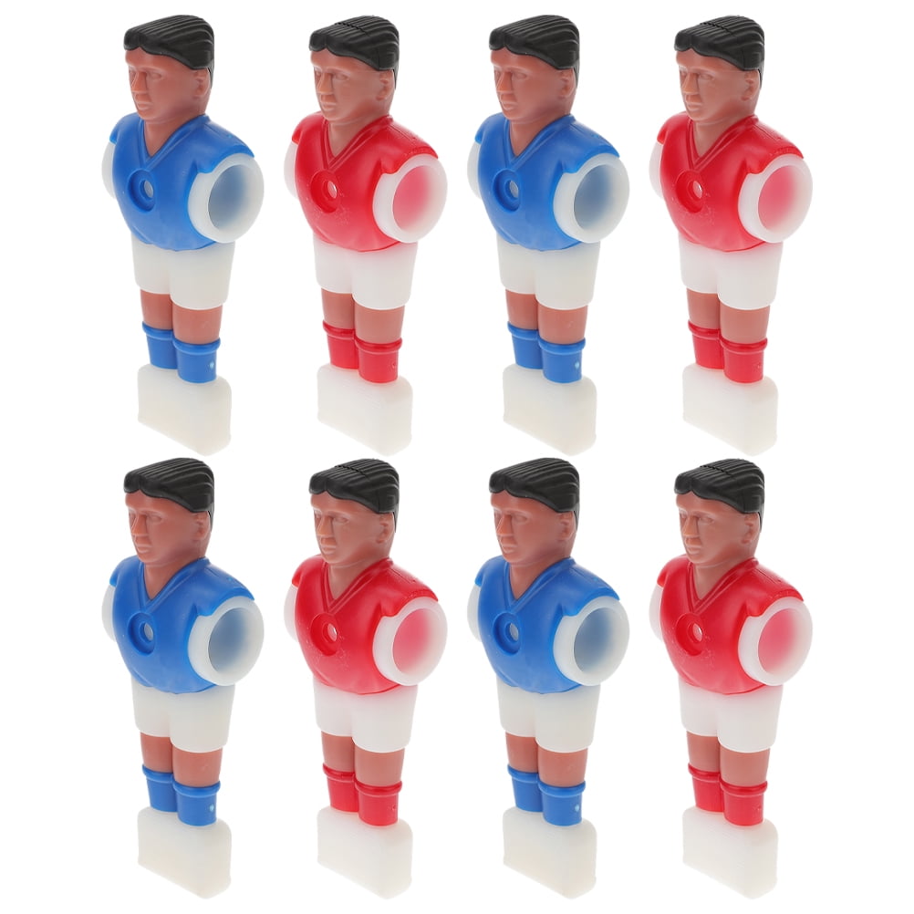 Multi Plastic Table Football Doll Figures for Playing Use Pack of 8 ...