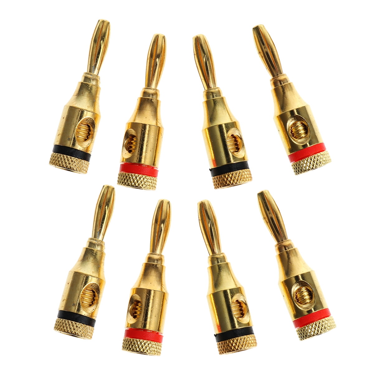 8 Pcs Speakers Audio Speaker Plug Connector Stackable Plugs Best Banana ...