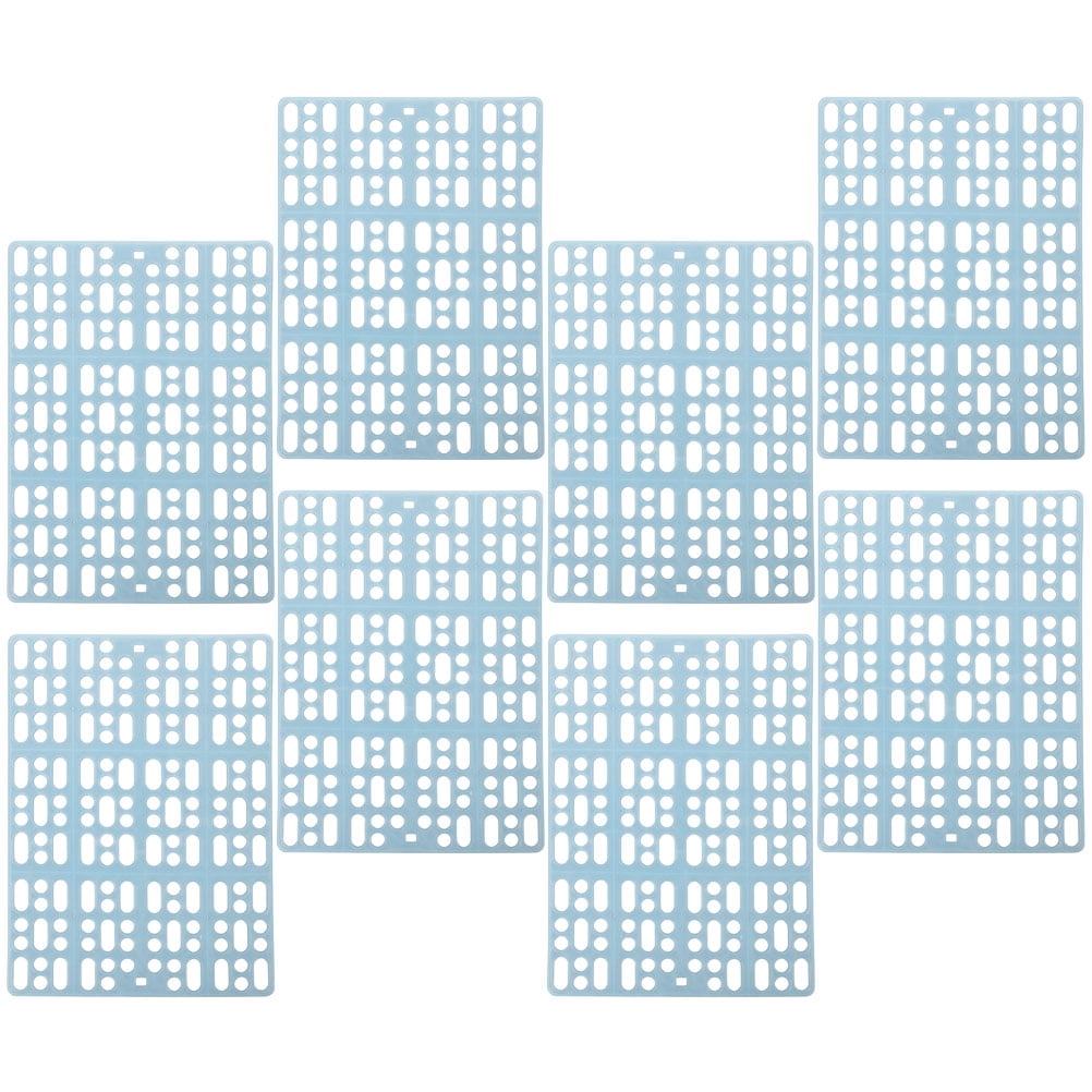 8 Pcs Splicing Floor Mat Foot Pad Hamster Mats Large Rabbit Hutch ...