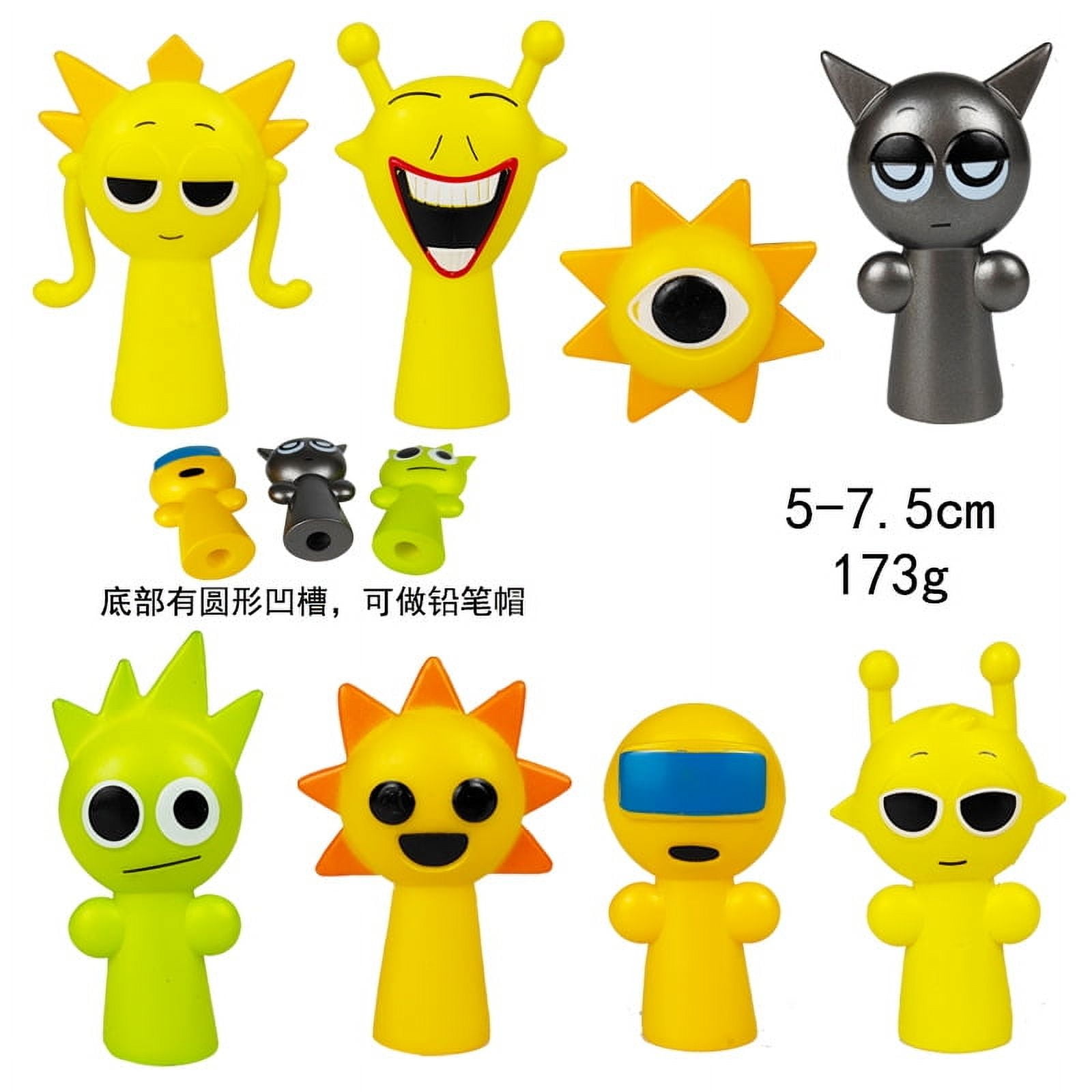 8 Pcs Sprunki Action Figures, Sprunky Toy Whole Set Doll Christmas ...