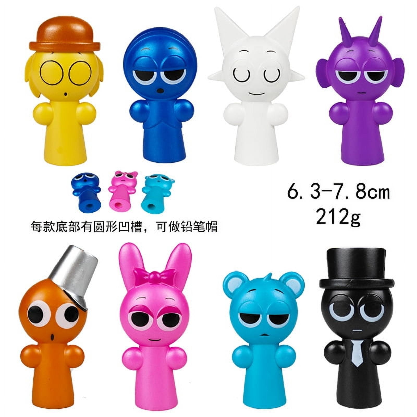 8 Pcs Sprunki Action Figures, Sprunky Toy Whole Set Doll Christmas ...