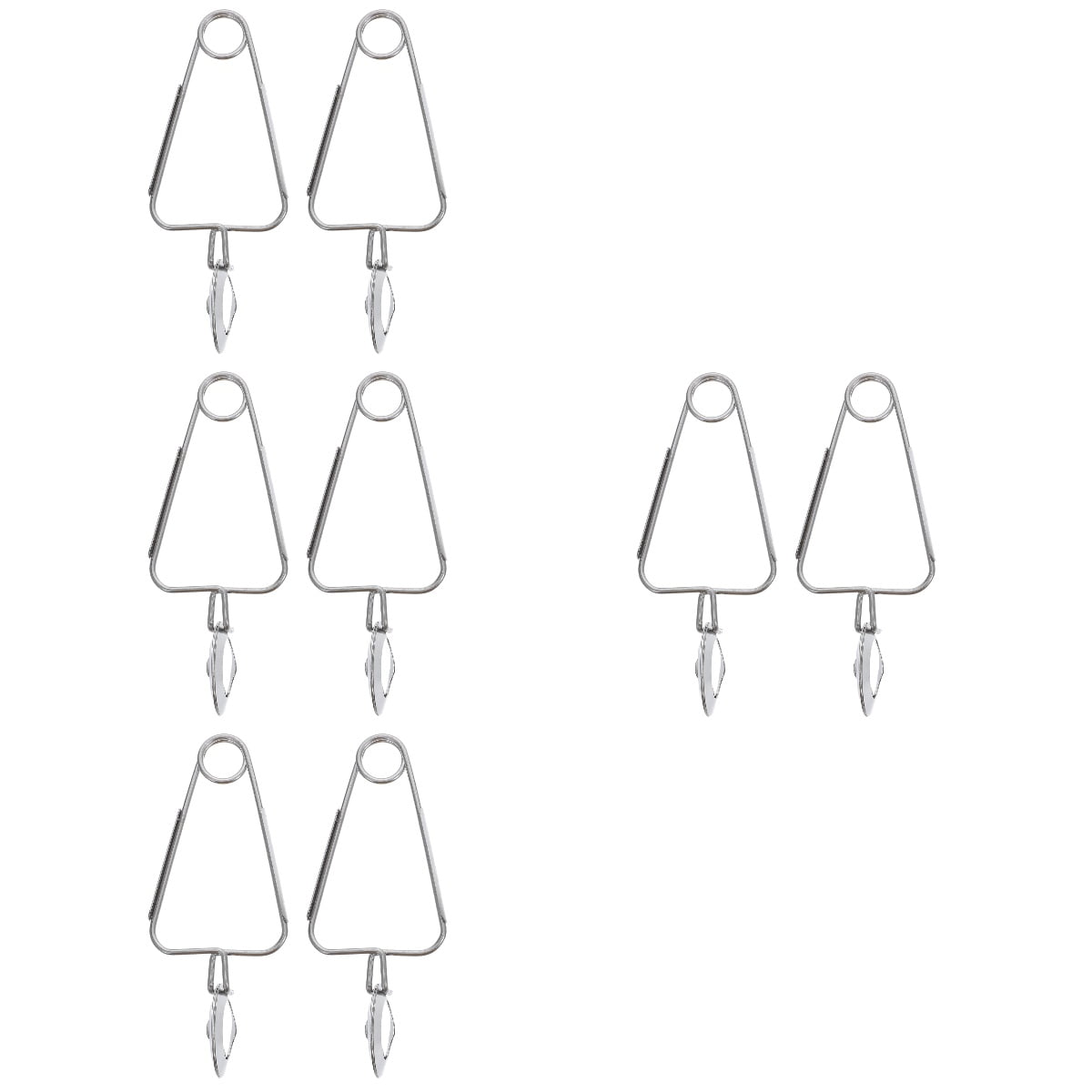 8 Pcs Stainless Steel Meal Tongs Griddle Stainless Steel Snail Tong Bbq ...