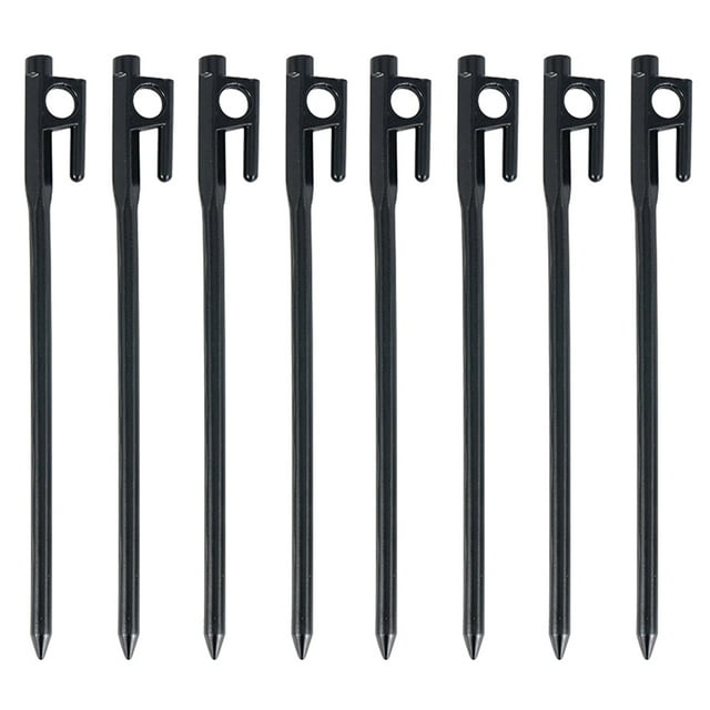 8 Pcs Stake Anchor Tent Pegs Rope Connection Fixing Ground Nails ...