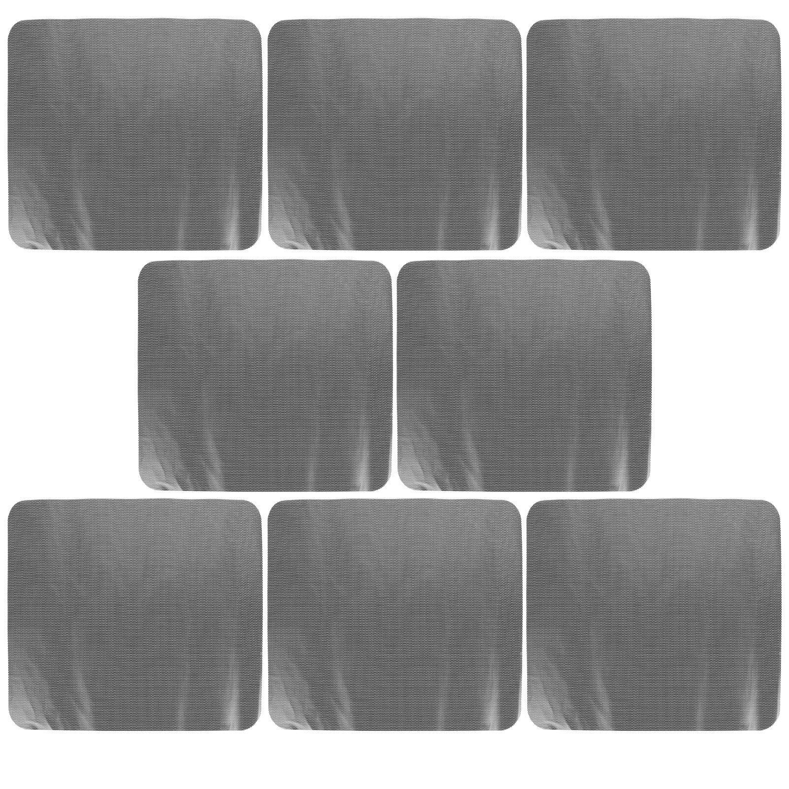 8 Pcs Static Sunshade Stickers Car Side Window Shades Child 42x38cm ...