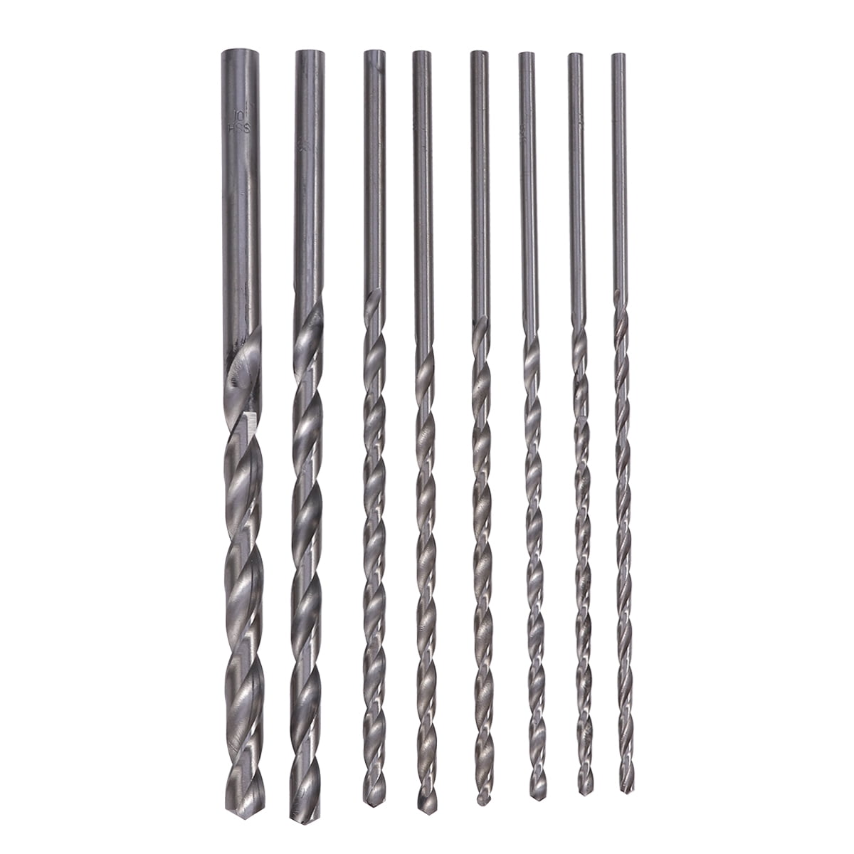 8 Pcs Steel Drilling Extra Long Bit Metric Bits Handle - Walmart.com
