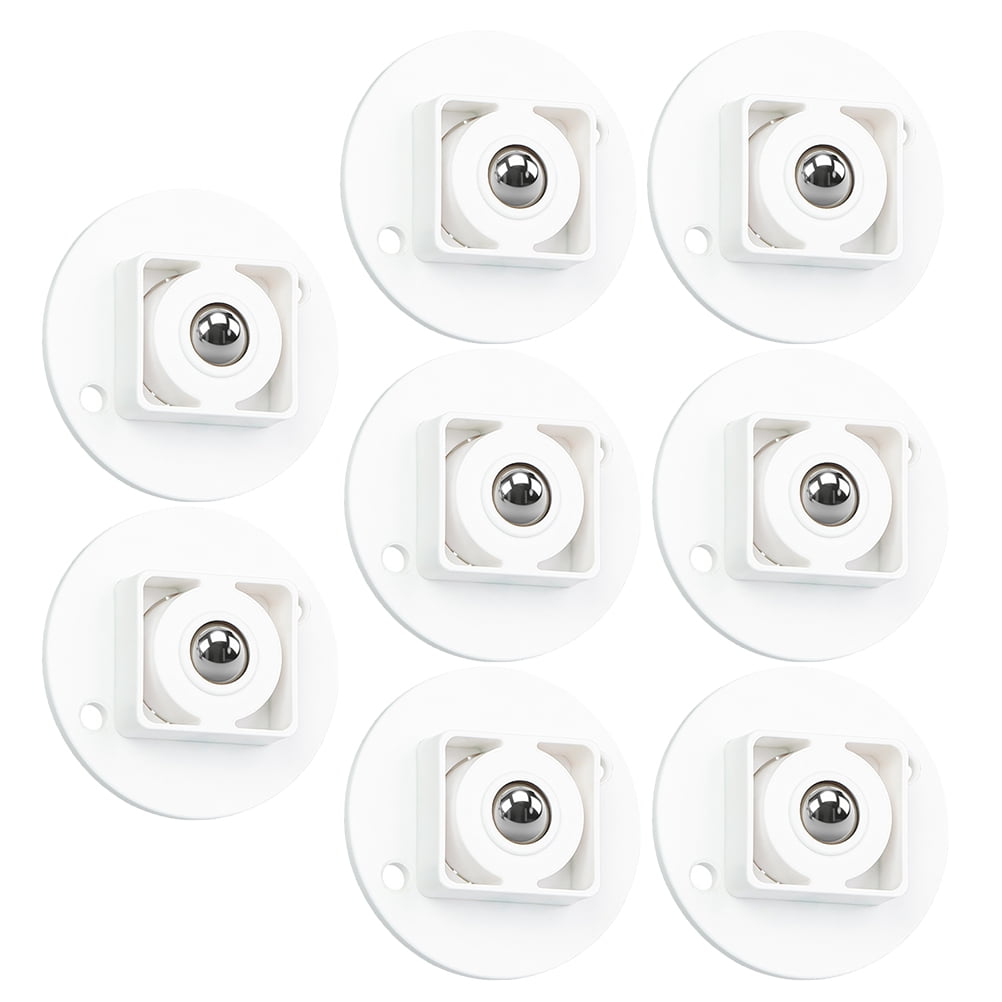 8 Pcs Storage Bins Case Wheels Universal Pulley at The Bottom of Box ...