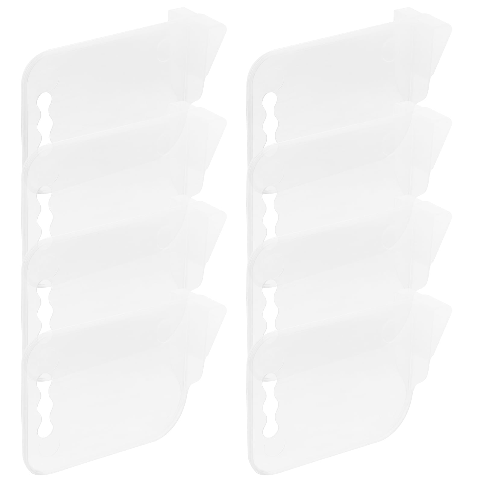 8 Pcs Dividers Storage Adjustable Drawer Separator Organizers ...