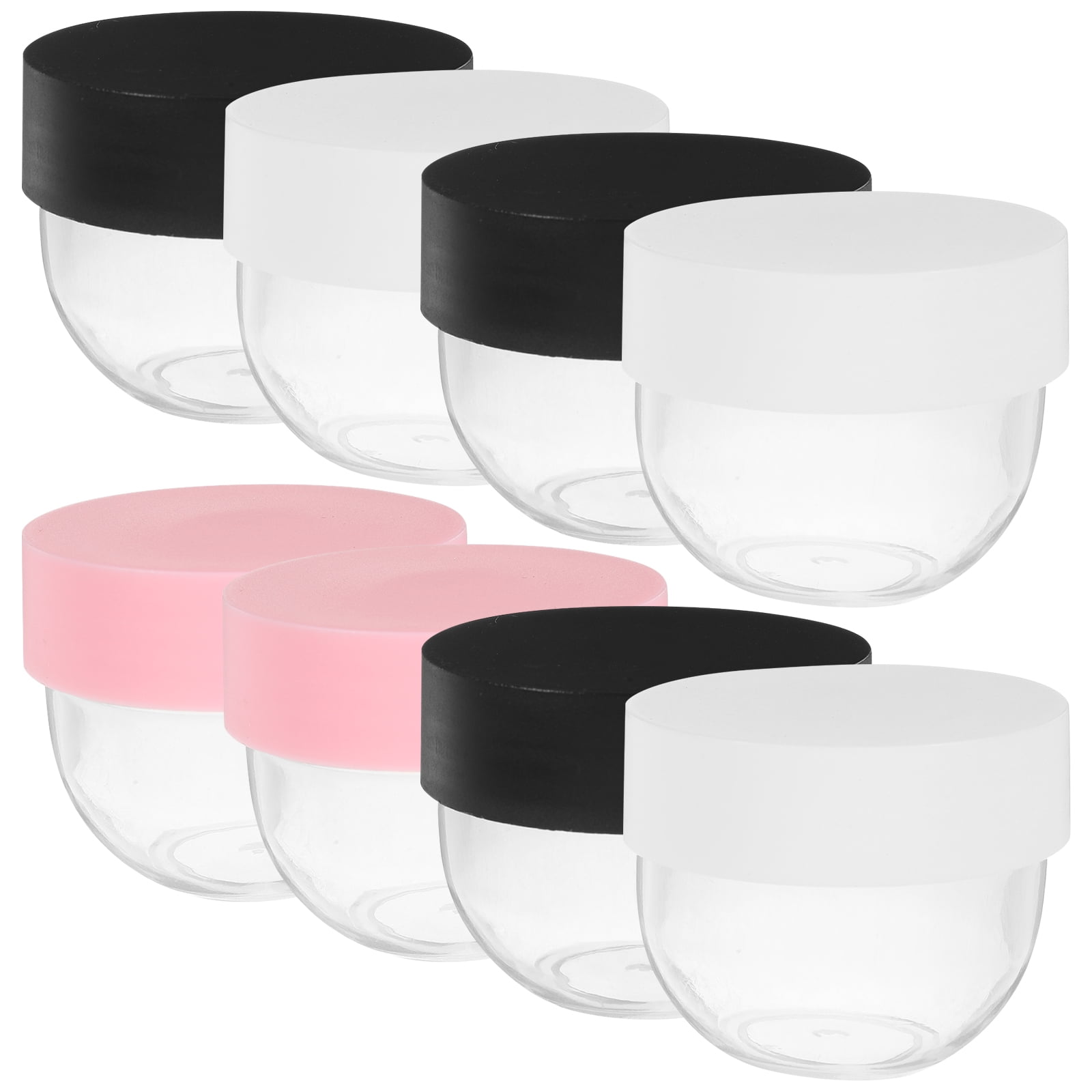 8pcs Empty Refillable Cosmetic Jars for Travel Lotion Containers Face ...