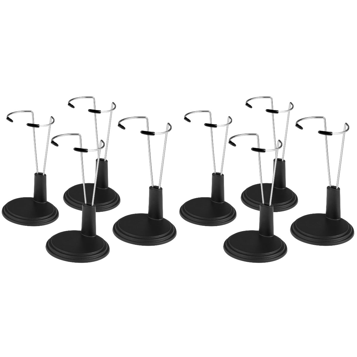 8 Pcs Stuffed Pig Plush Toy Doll Support Racks Stands 12 Inch Dolls ...