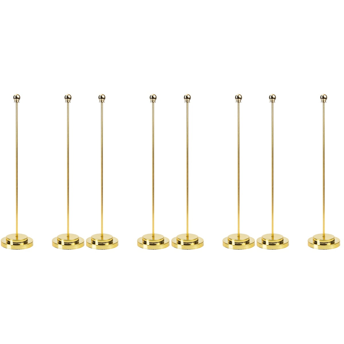 8 Pcs Mini Table Flag Poles with Stands, Car Decor, Desk Flag Holders ...