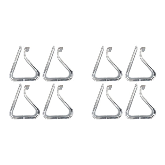 8 Pcs Tablecloth Clips, Clear Durable Plastic Table Cover Holders ...