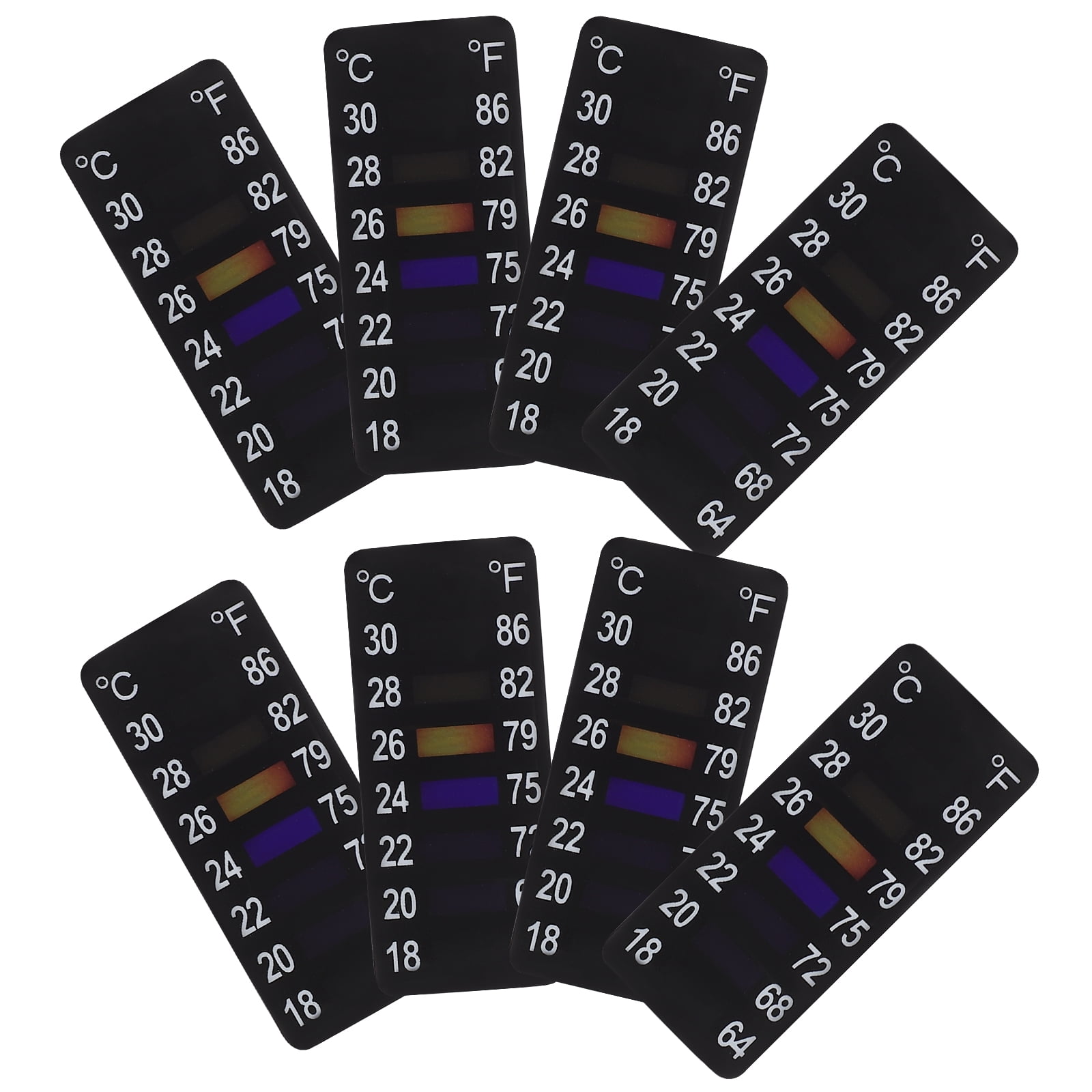 8 Pcs Thermometer Digital Sticker on Fermentation Brewing Tank ...