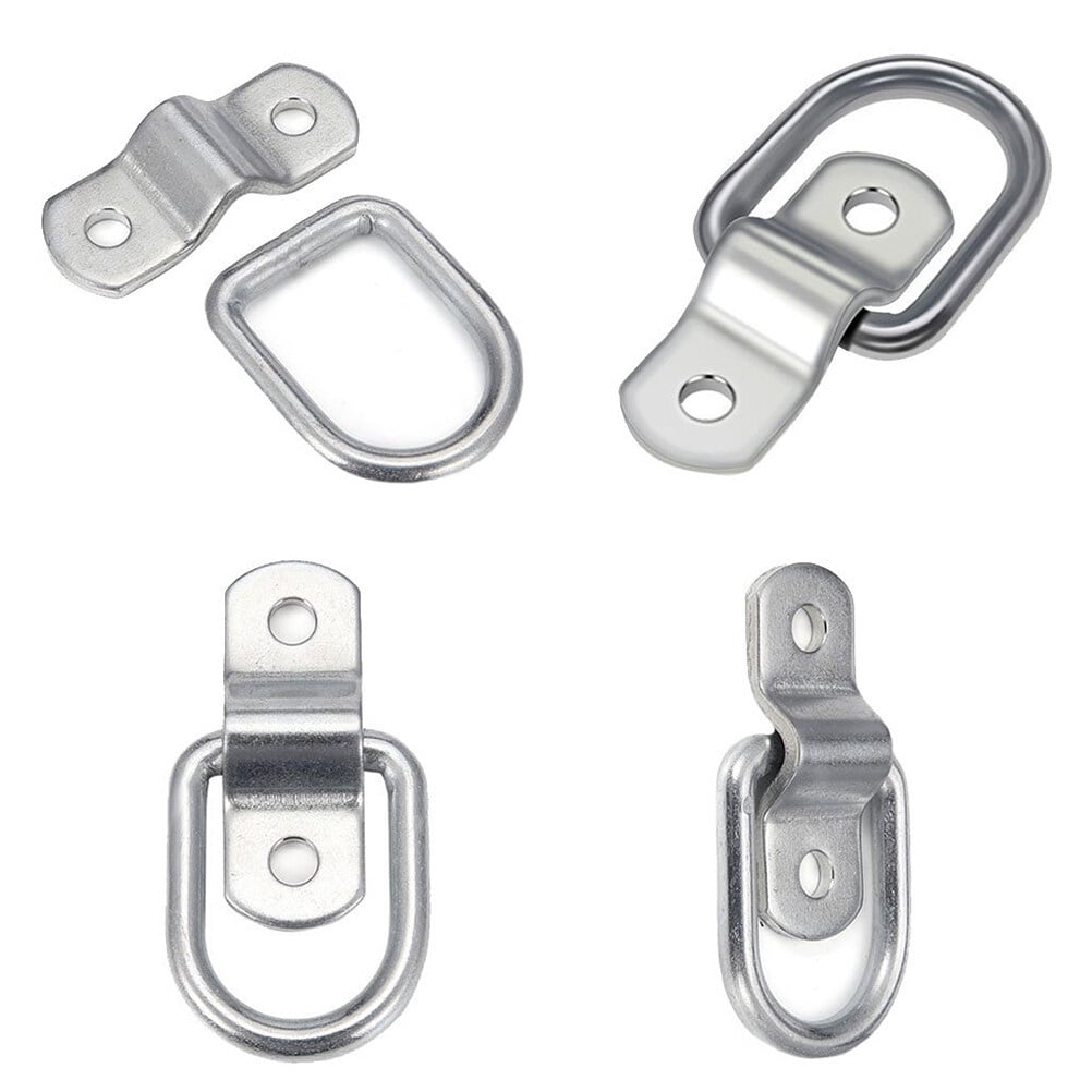 8 Pcs Tie Down Anchor Car Trailer D-type Pull Ring for Trailer Camperas Para Hombre Car Pull ...
