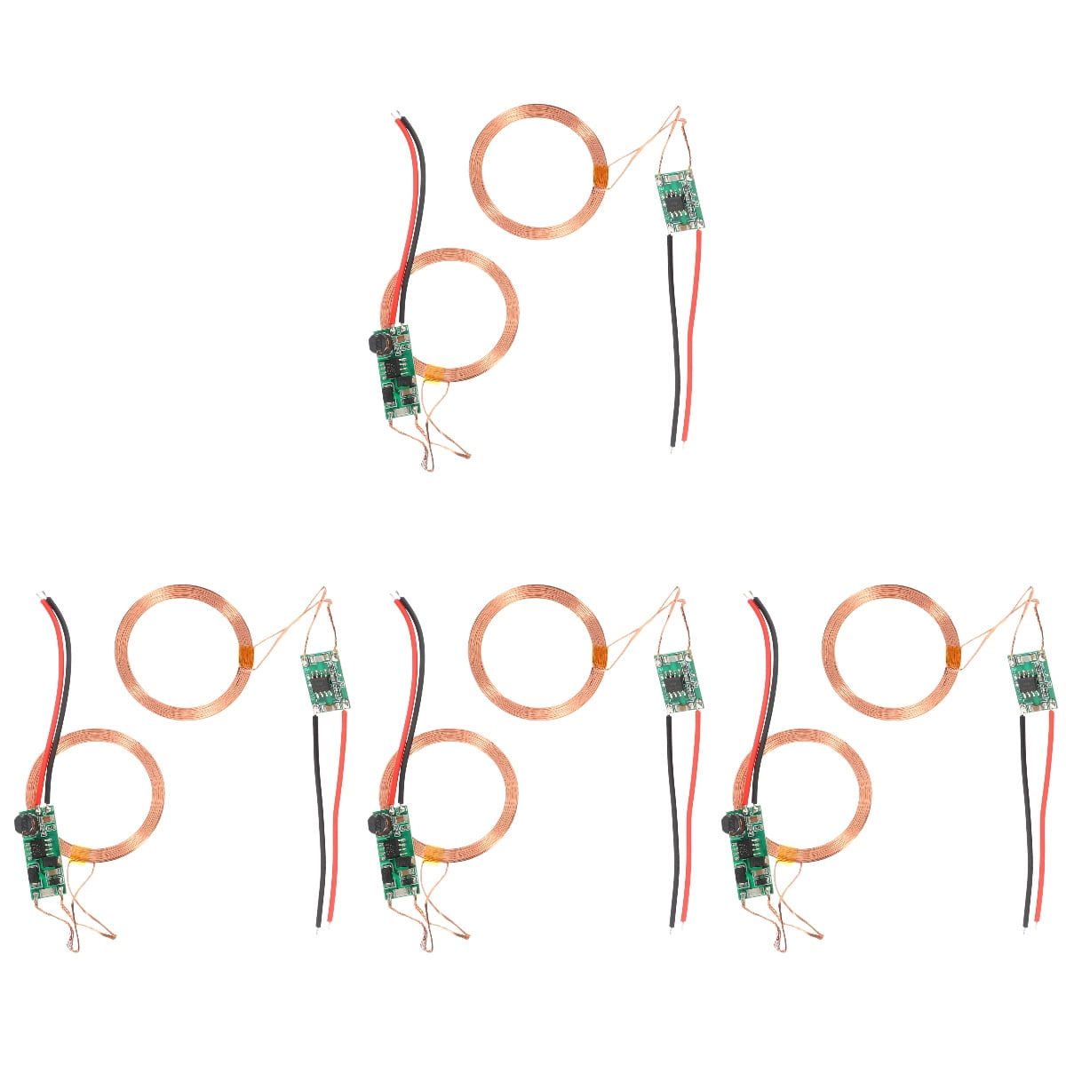 8 Pcs Tool Receiver Fast Charge Charging Power Supply Module Wireless ...