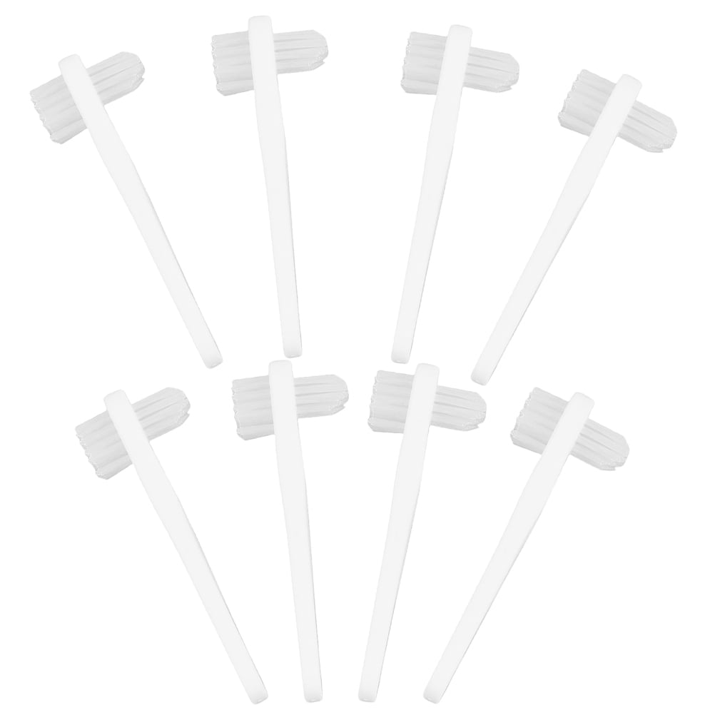 8 Pcs Toothbrush for False Double-ended Denture Practical Dental ...