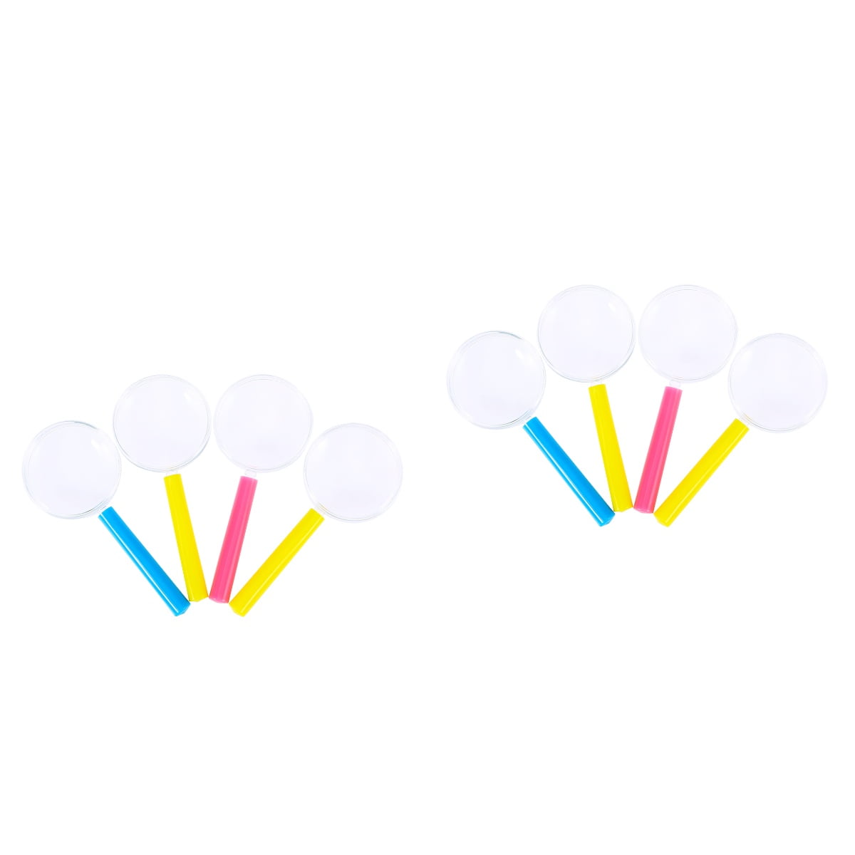 8 Pcs Toy Magnifying Glass Children Glasses for Magnifier Toys Kids ...