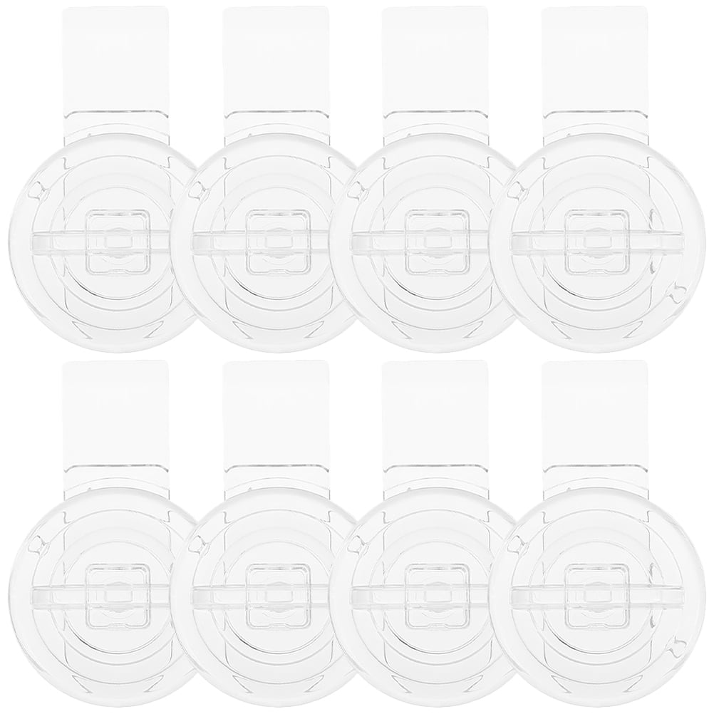 8 Pcs Transparent Hinge Buckle Jewelry Boxes Suitcase Buckle Hasp ...