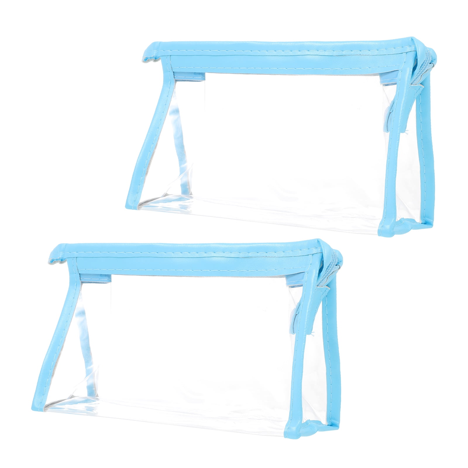 8 Pcs Triangular Transparent Pencil Case Container Stationery Bag ...