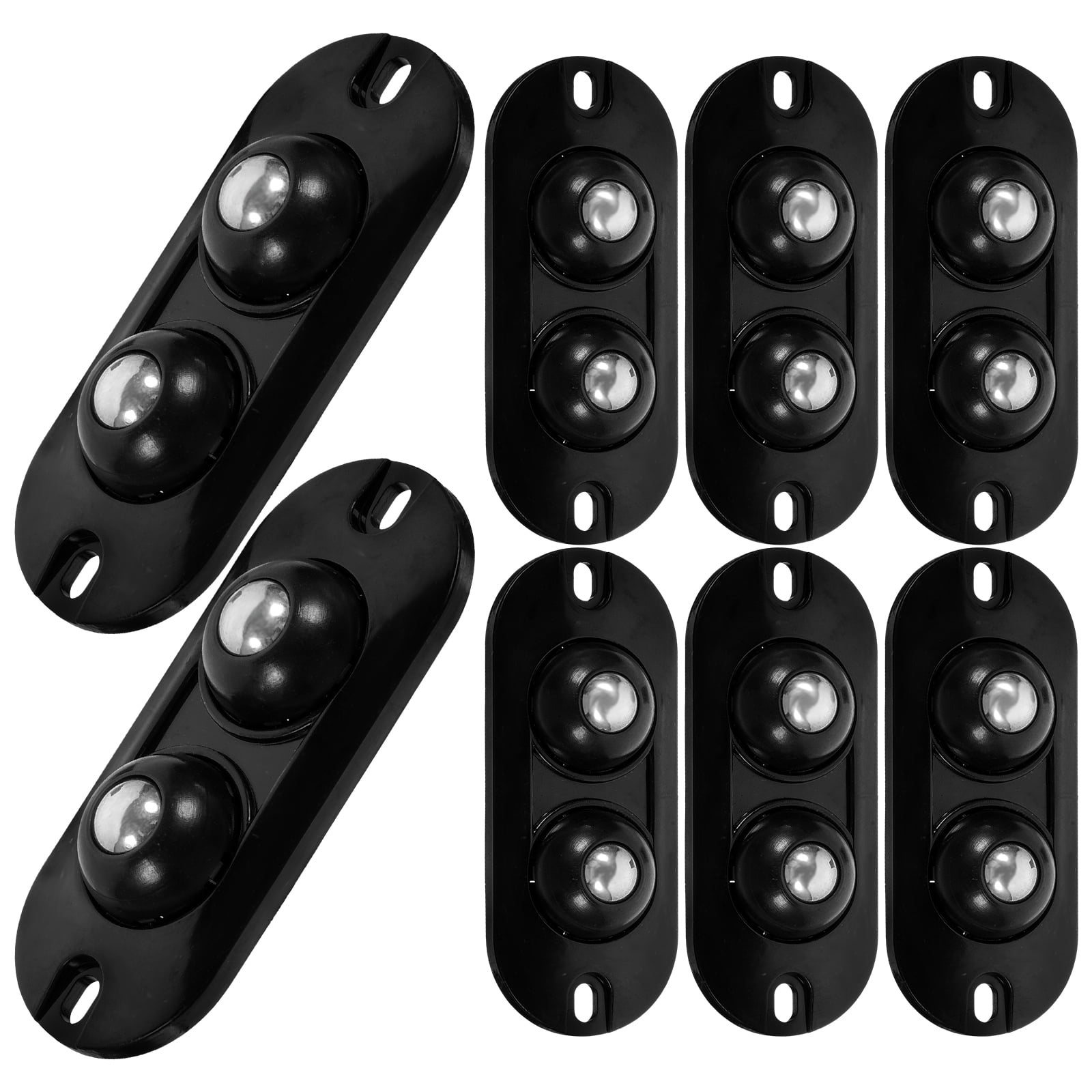 8 Pcs Universal Wheel Garbage Bin Home Accessories Stick on Wheels ...