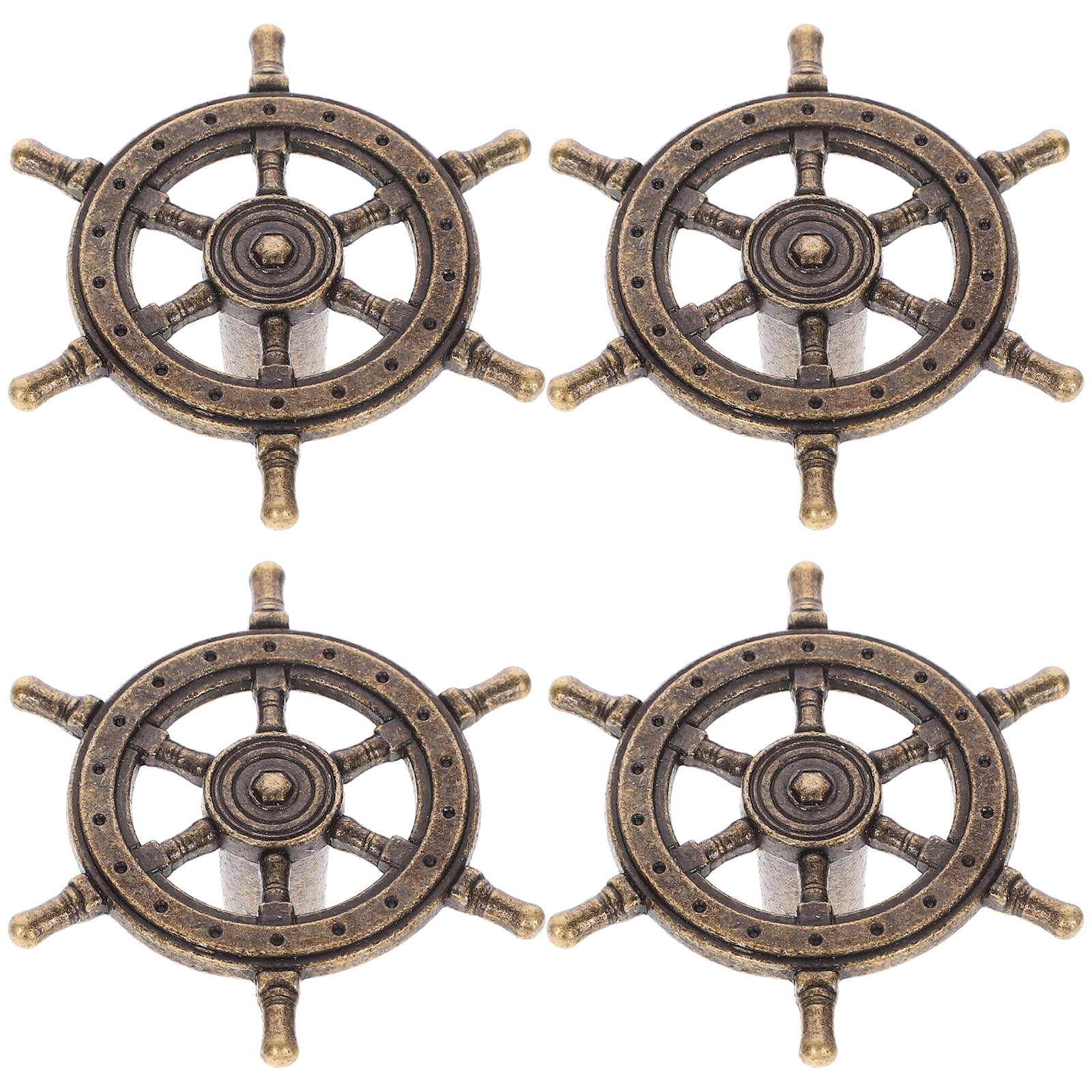 8 Pcs Vintage Ship Helm Cabinet Knobs Drawer Knobs Handles Furniture ...