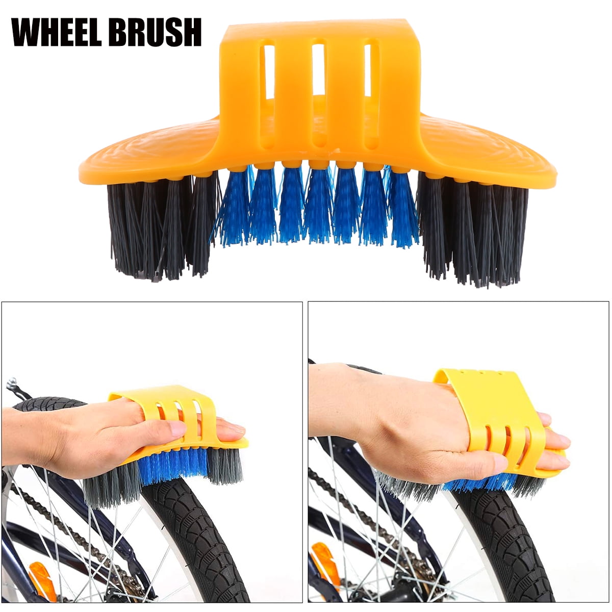 8 Pcs Wheel Bicycle Chain Washer Road Bike Cleaning Kit 22X4CM ...