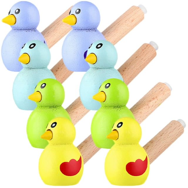 8 Pcs Whistle Kids Slide Whistles Bird Train for Musical Instruments ...