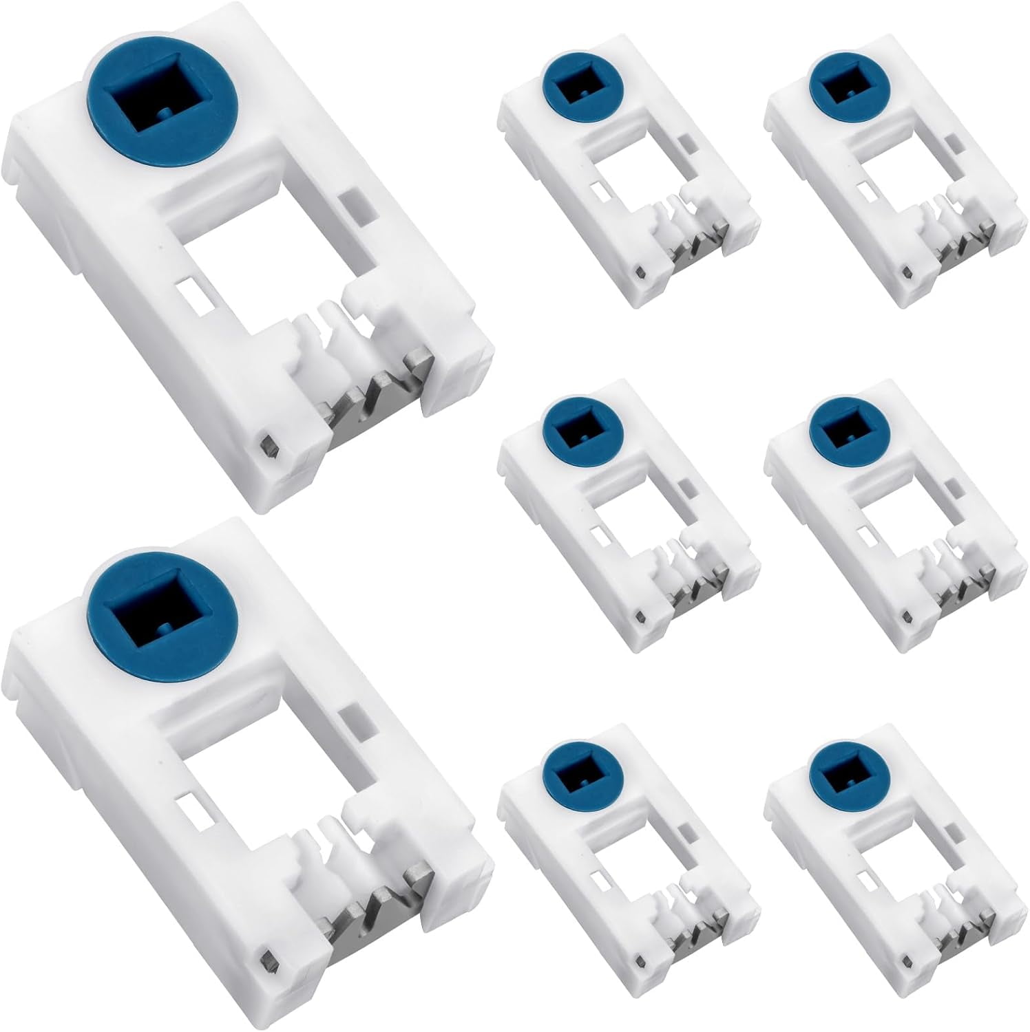8 Pcs Window Spiral Balance Pivot Lock Shoe Vinyl Window Latch Balance ...