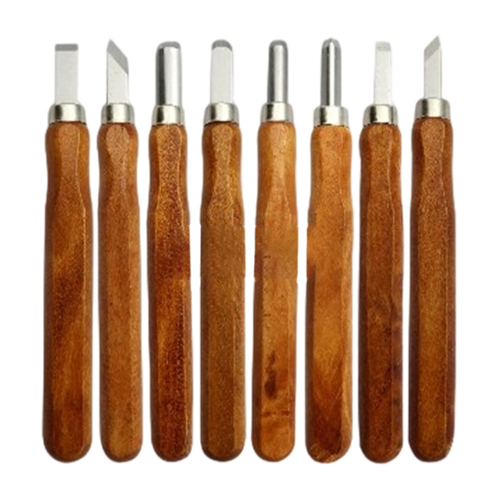 8 Pcs Wood Carving Kit, Wood Working Tools for Printmaking & Cork ...