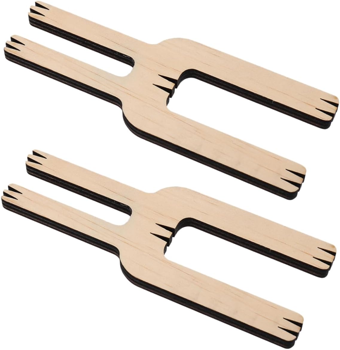 8 Pcs Wood Lucet Tapestry Shuttle Pompom Fluff Weaving Needle Tools for ...