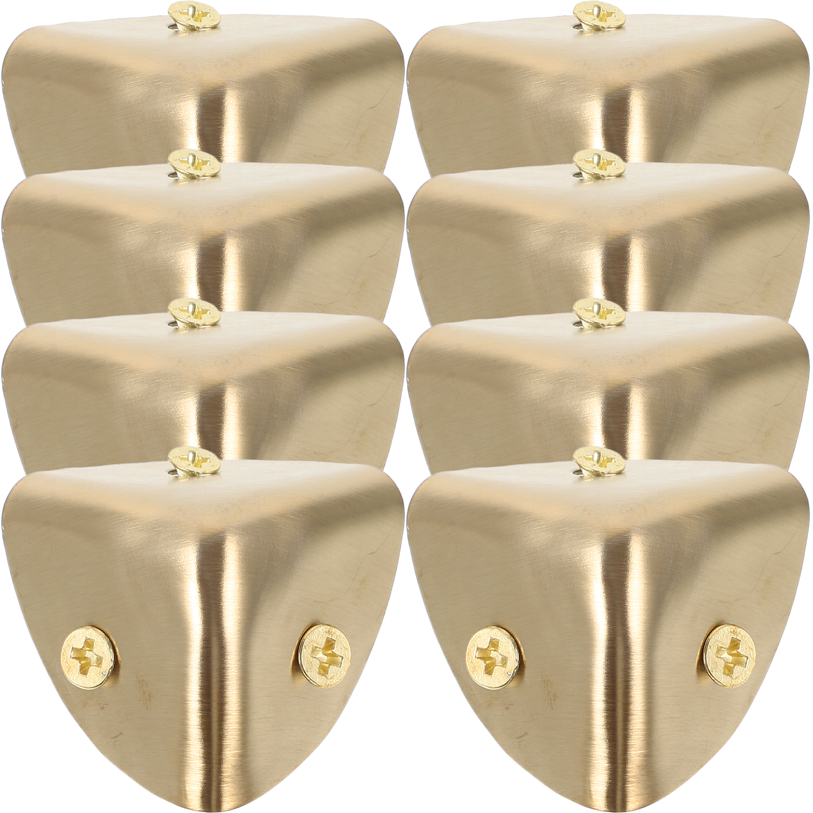 8 Pcs Wooden Box Corner Chest Guards Protectors Furniture Edges ...